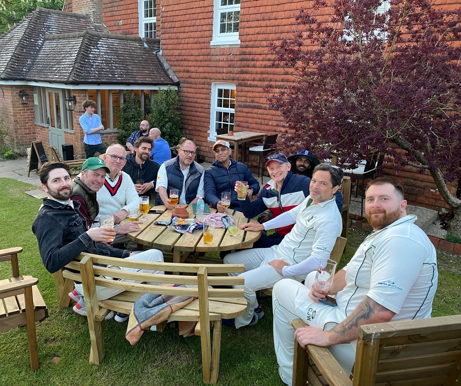 2024 The Racqueteers v Milburys at The Holt – The Racqueteers Cricket Club